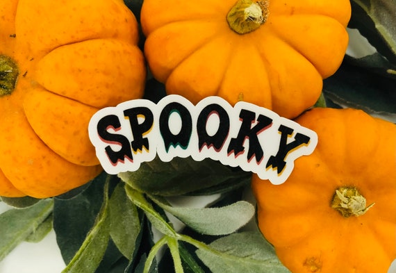 Spooky Sticker/chilling Stickers/hotter Stickers/fall - Etsy