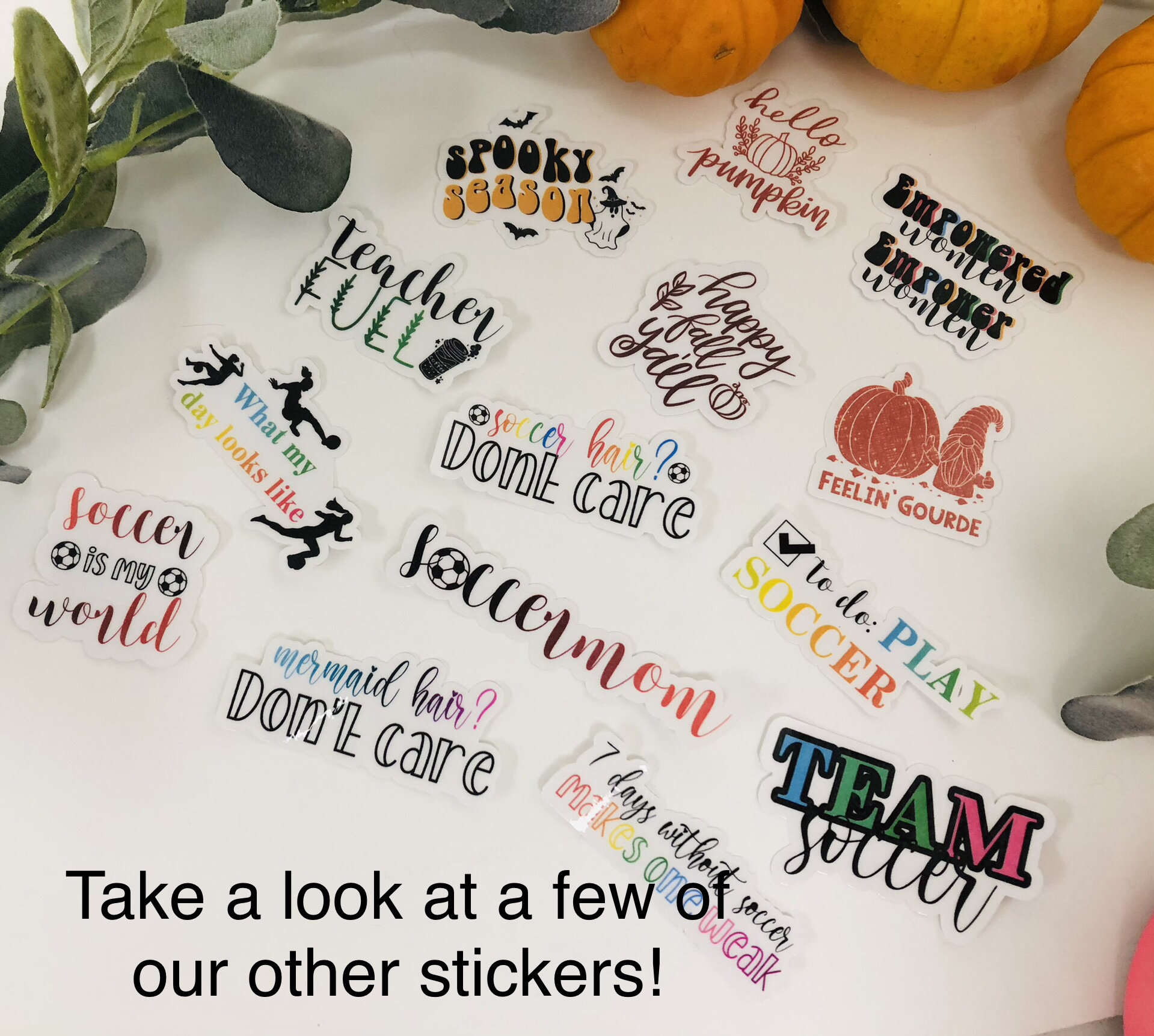 Spooky Sticker/chilling Stickers/hotter Stickers/fall Stickers ...