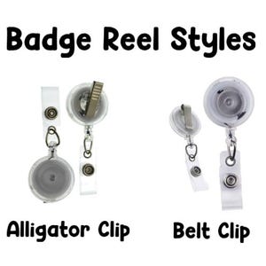Retractable Badge Reel - Etsy