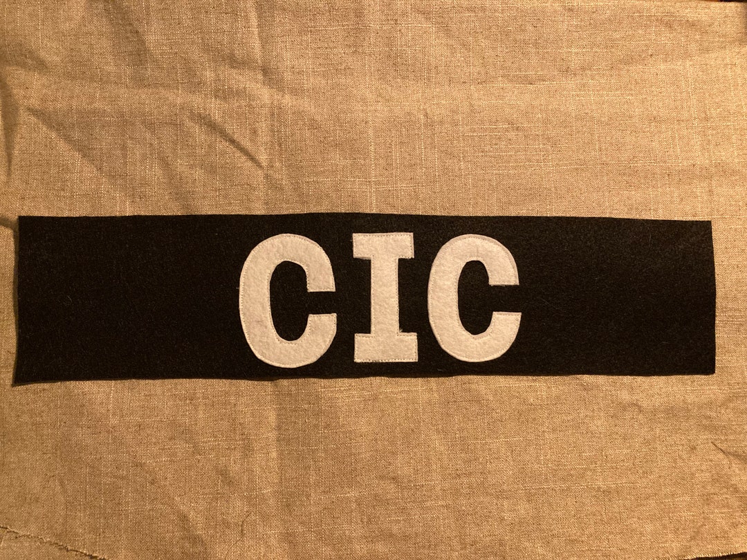 WWII US Navy Military CIC Armband Wool Felt - Etsy