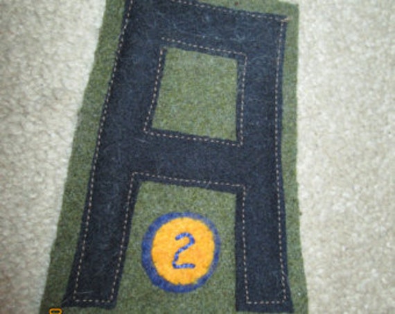 WWI US Army First Army 2nd Chemical Patch Wool | Etsy