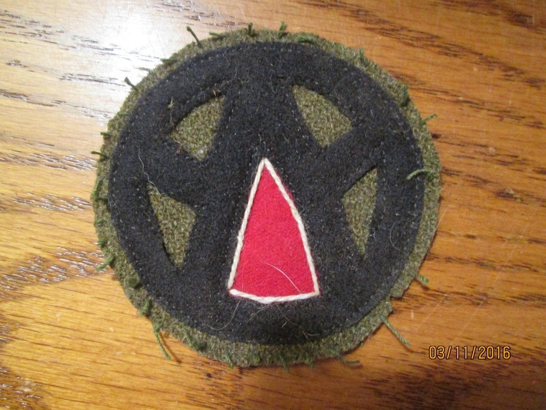 WWI US Army 89th Division,engineers Patch Wool Felt - Etsy