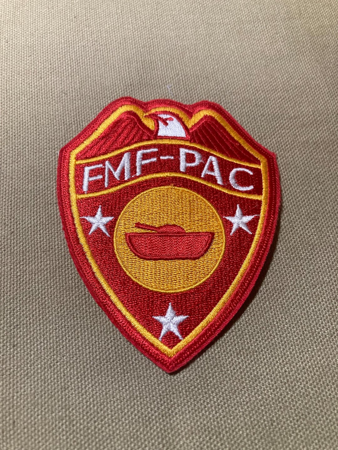 WWII USMC Marine Corps Patch Fmf -pac Amphibious Tractor Battalions - Etsy