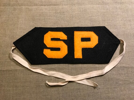 WWII US Navy Military Police Shore Patrol SP Armband Wool Felt - Etsy