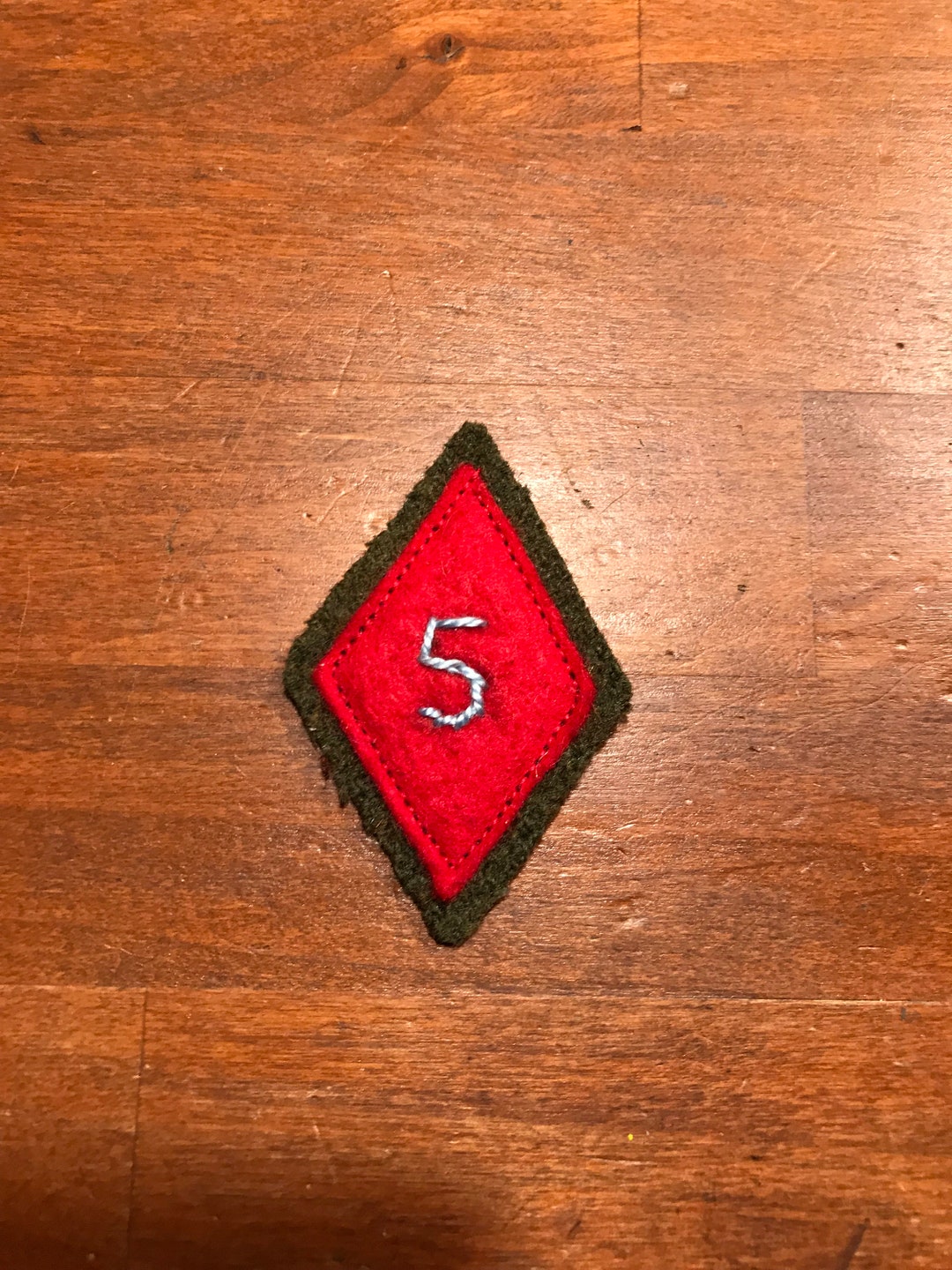 WWI US Army 5th Division Patch Wool - Etsy