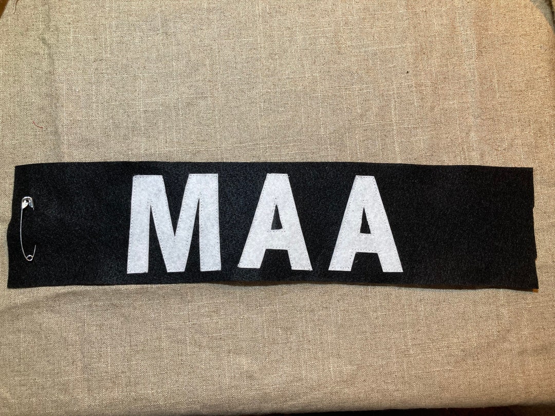 WWII US Navy Military MAA Armband Master at Arms Wool Felt - Etsy