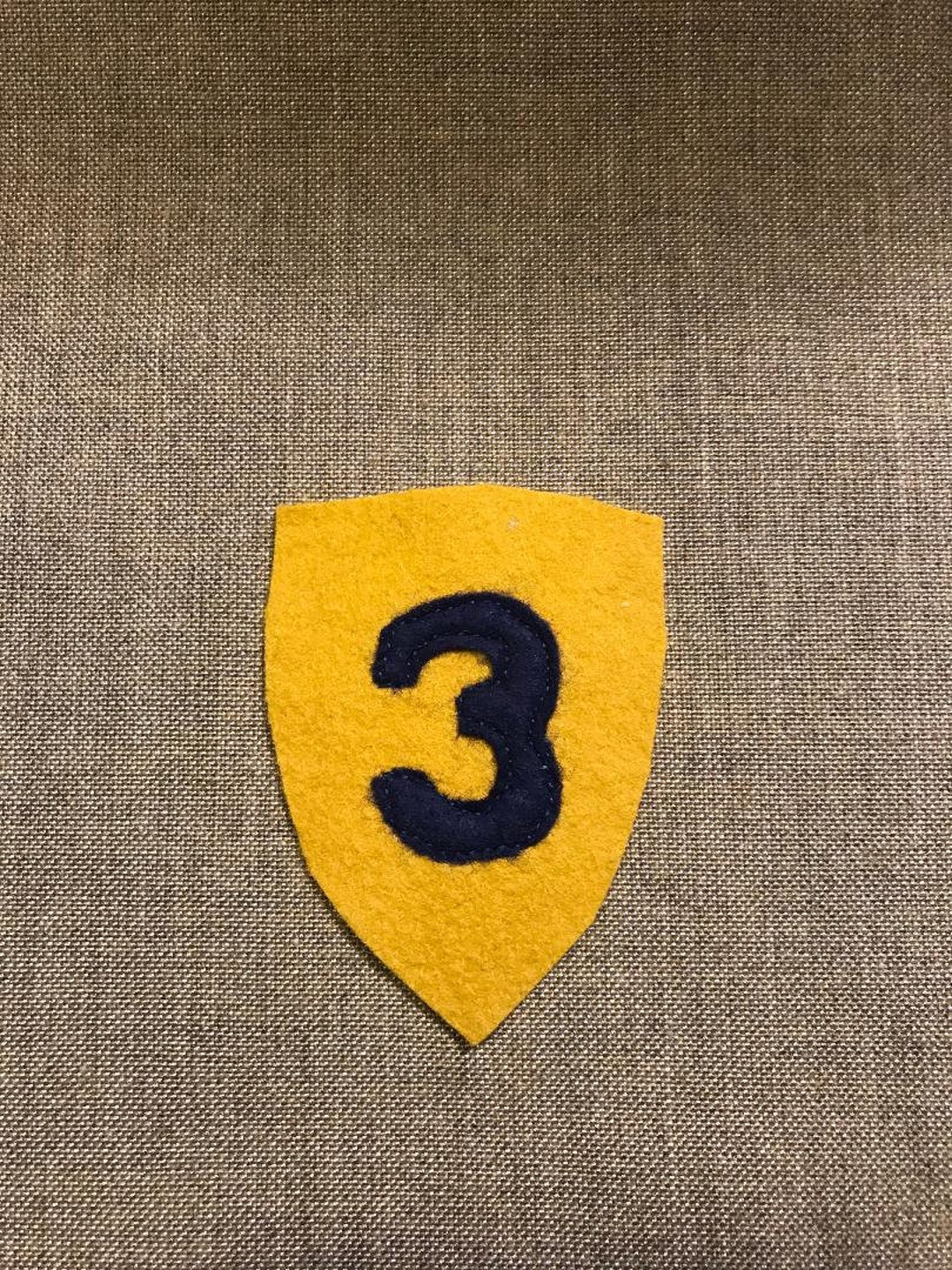 1930's -WWII US Army 3rd Cavalry Division Patch Wool Felt - Etsy