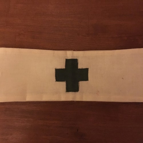 WWII US Army Medic Armband Geneva Cross Red Cross | Etsy