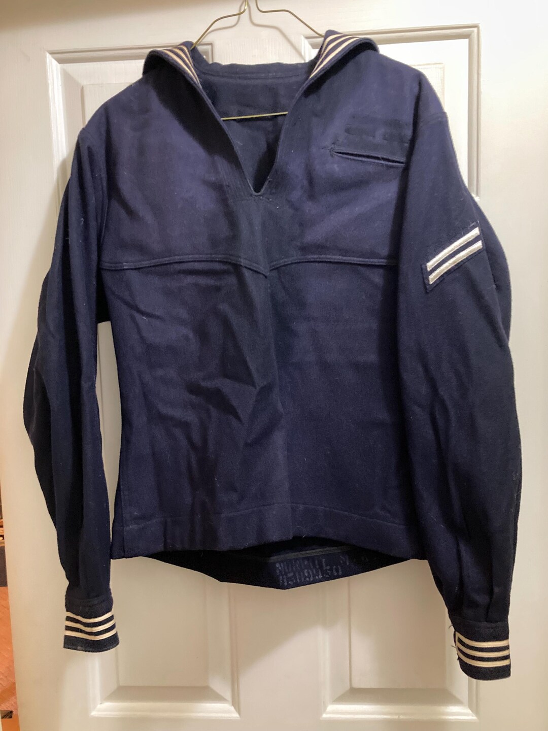 US Navy Vietnam War 1967 Dress Blue Wool Jumper Cracker Jack - Etsy