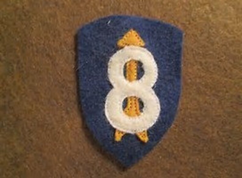 WWI US Army 8th Division Patch Wool - Etsy