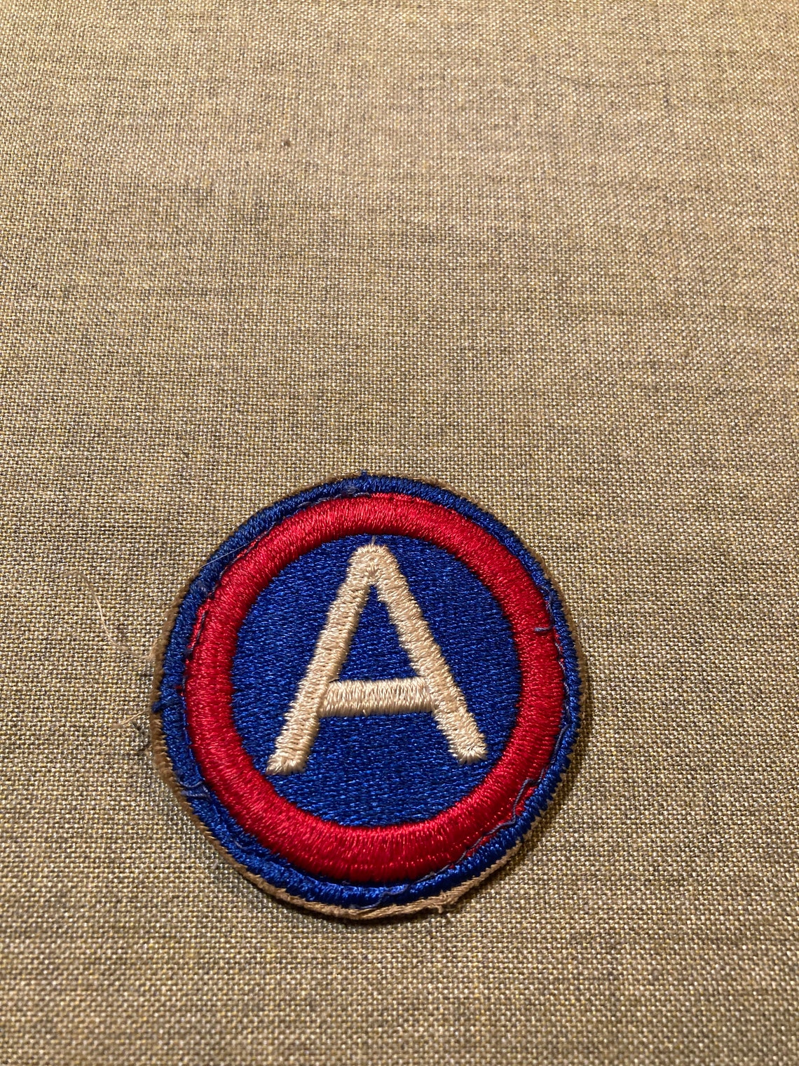 WWII US Army 3rd Third Army Patch Cut Edge - Etsy