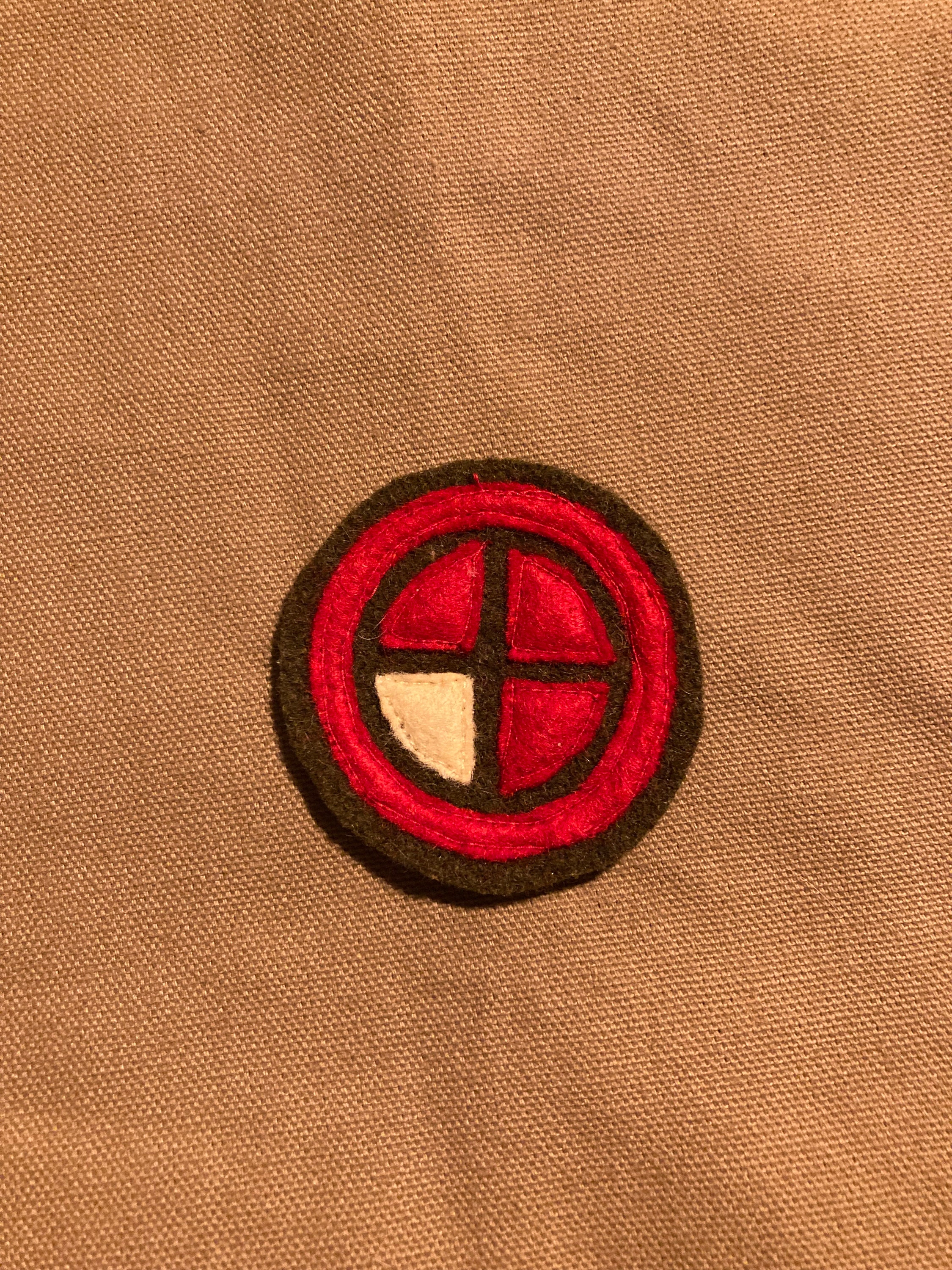 WWI US Army 35th Division Chemical Patch Wool - Etsy