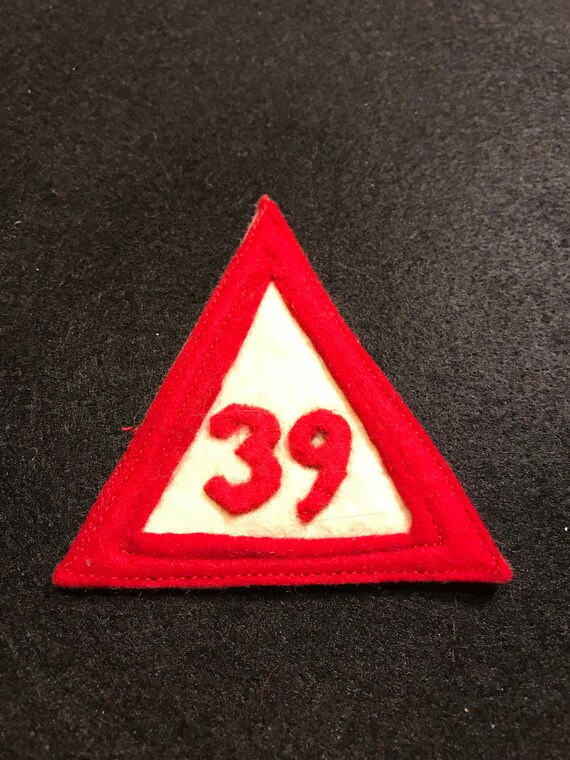 WWI US Army 39th Division Patch Wool - Etsy