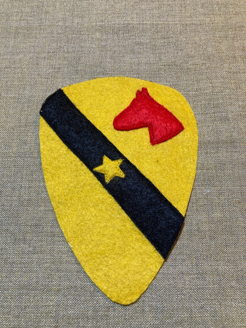 1920's -WWII US Army 1st Cavalry Division Patch Wool Felt - Etsy