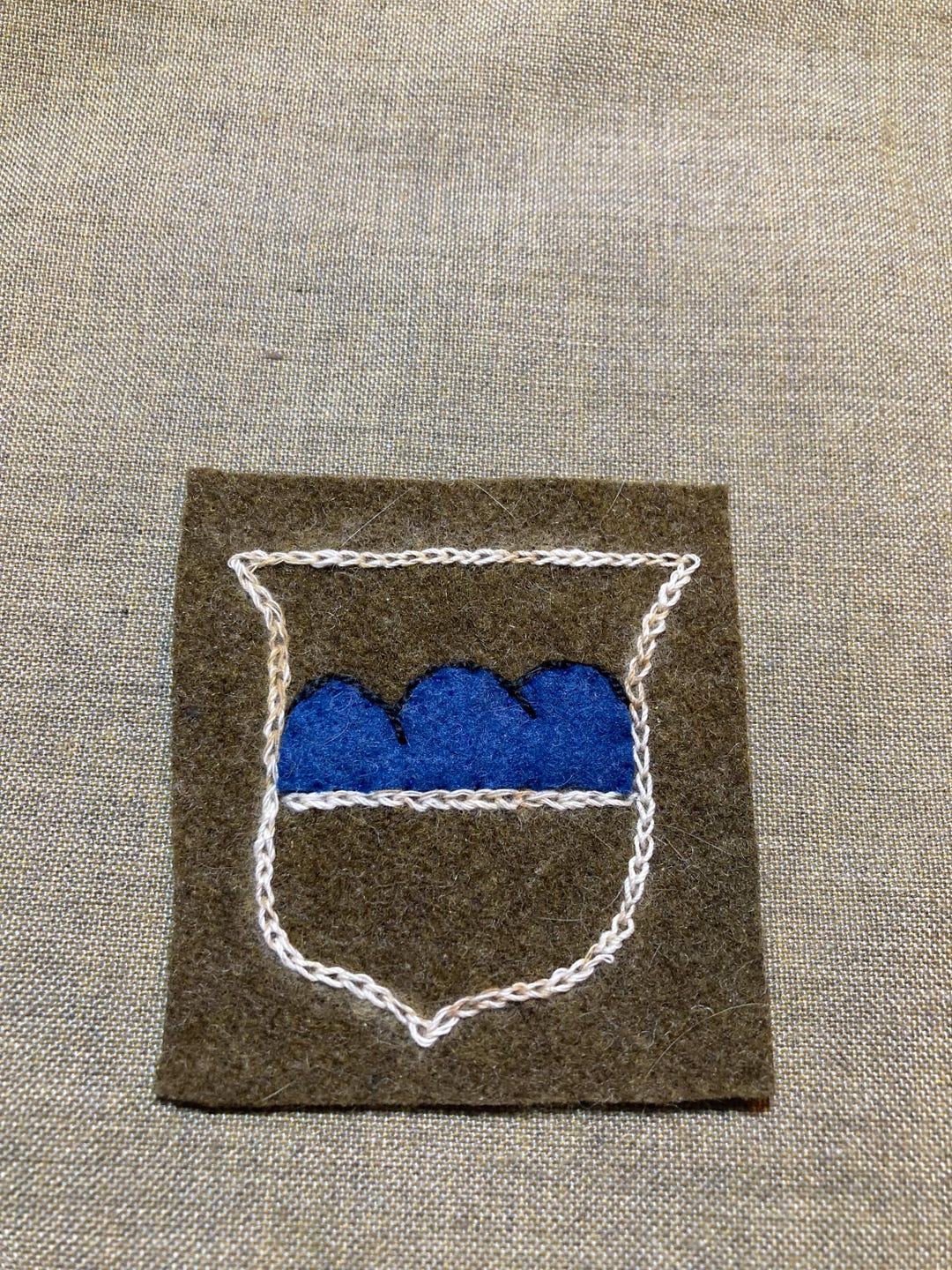 WWI US Army 80th Division Blue Ridge Patch Wool - Etsy