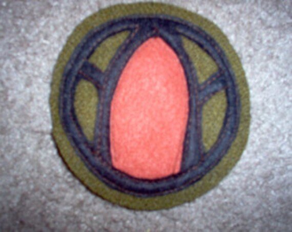 WWI US Army 89th Divisionartillery Patch Wool Felt - Etsy
