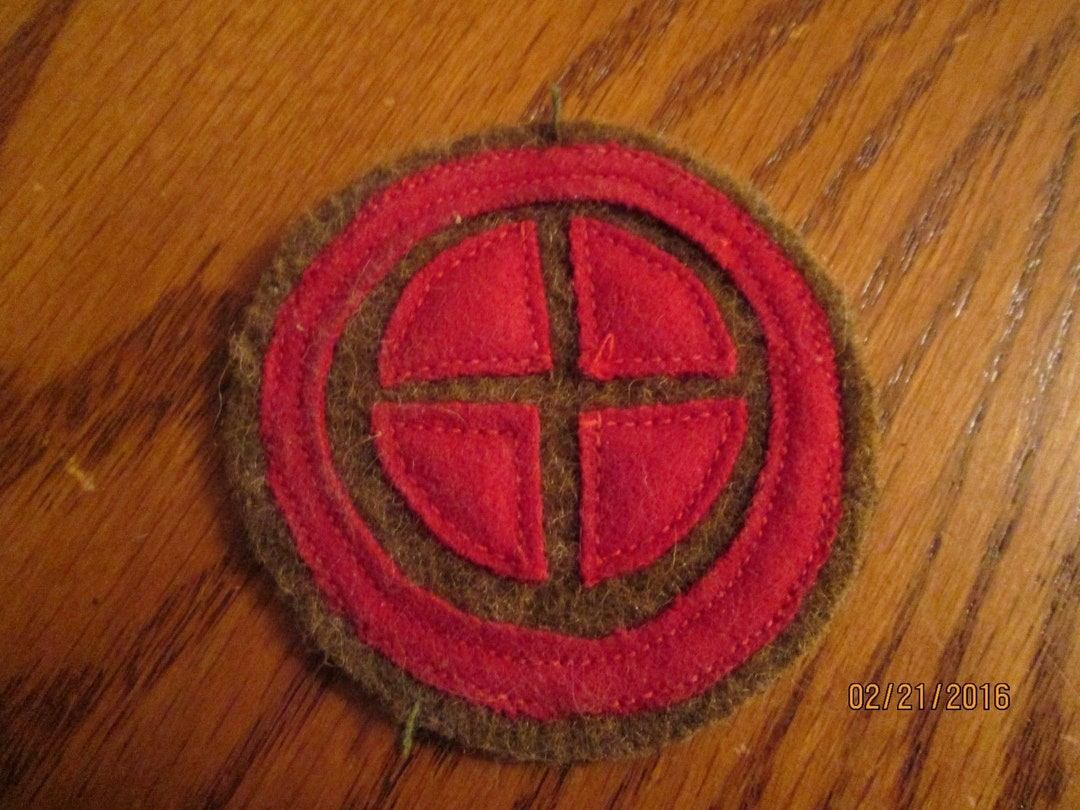 WWI US Army 33rd Division Patch Wool - Etsy