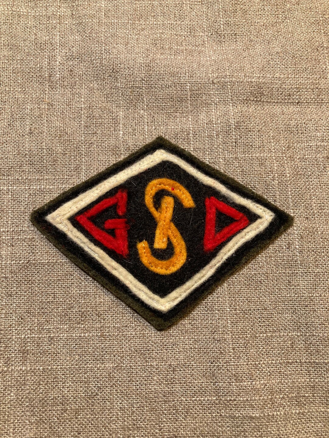 WWI US Army Intermediate General Supply Depot SOS Patch Wool - Etsy