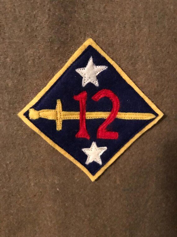 WWI US Army 12th Division Patch Wool - Etsy