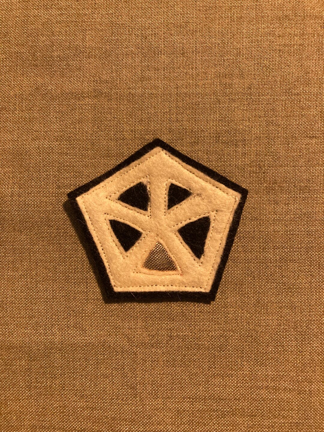 WWI US Army 5th Corps Officers Patch AEF Wool - Etsy