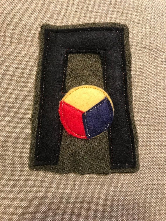 WWI US Army First Army Tank Corps Patch Wool - Etsy