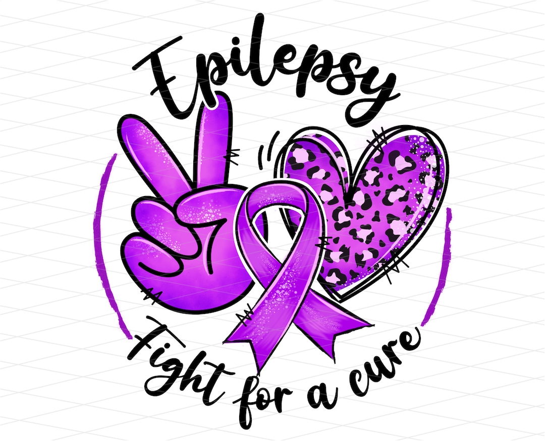 Epilepsy Fight for a Cure Png, Epilepsy Awareness Png, Epilepsy Warrior ...