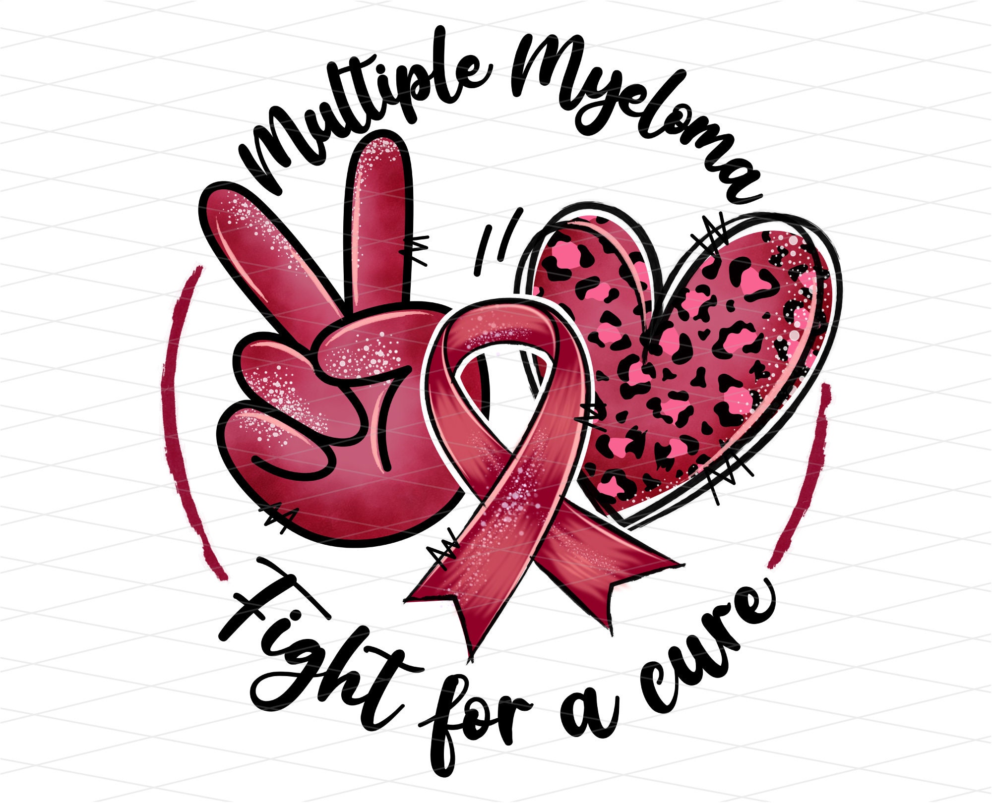Multiple Myeloma Fight for a Cure Png, Multiple Myeloma Awareness Png ...