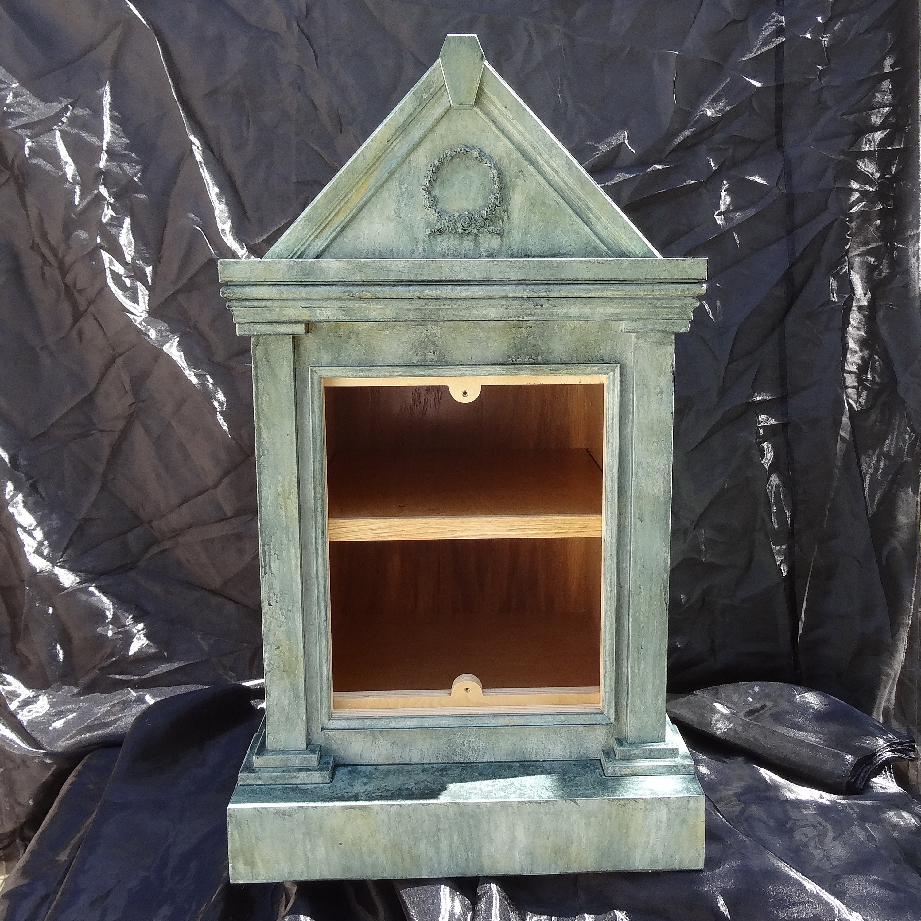 Mausoleum Cremation Urn Display Cabinet Customized Columbarium Family ...
