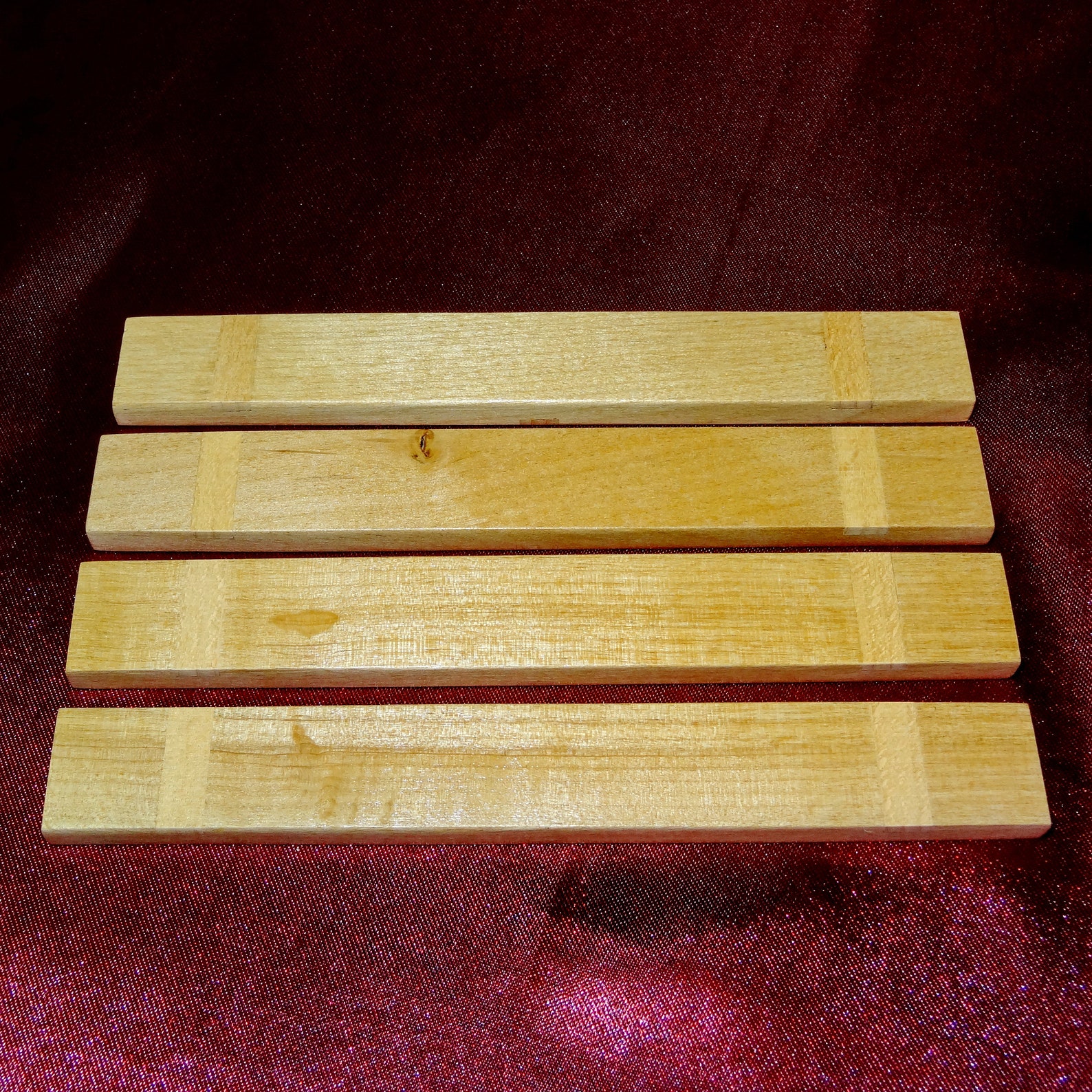 Druid Sticks / Casting Sticks Alder With German Beech Inlay Drawstring ...