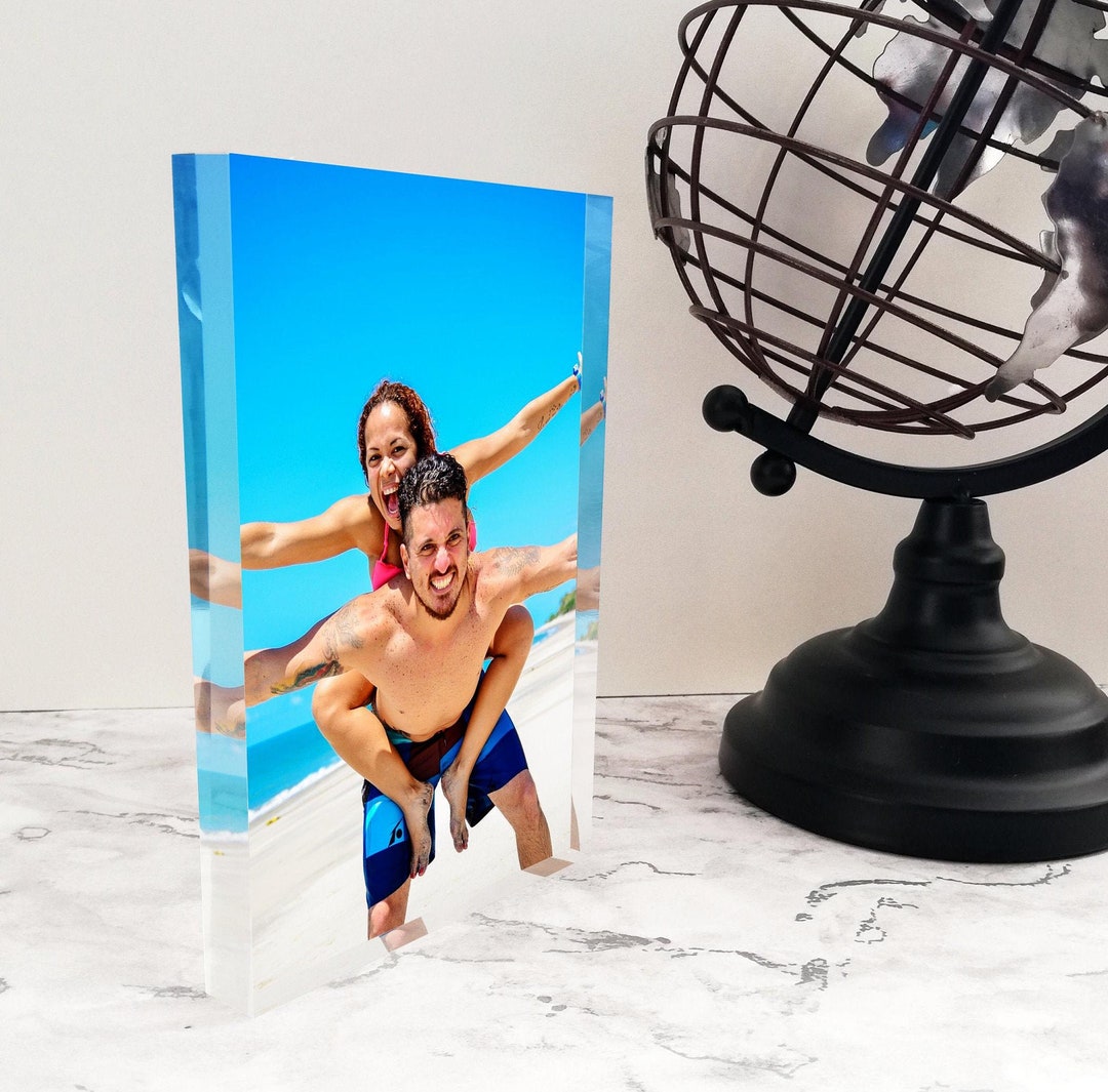 Personalised Photo Block | Custom Family Print | Acrylic Block | Gift ...