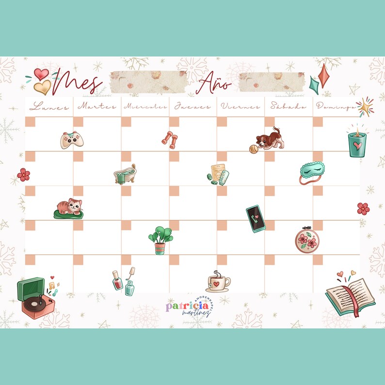 DOWNLOADABLE UNIVERSAL CALENDARS - Etsy