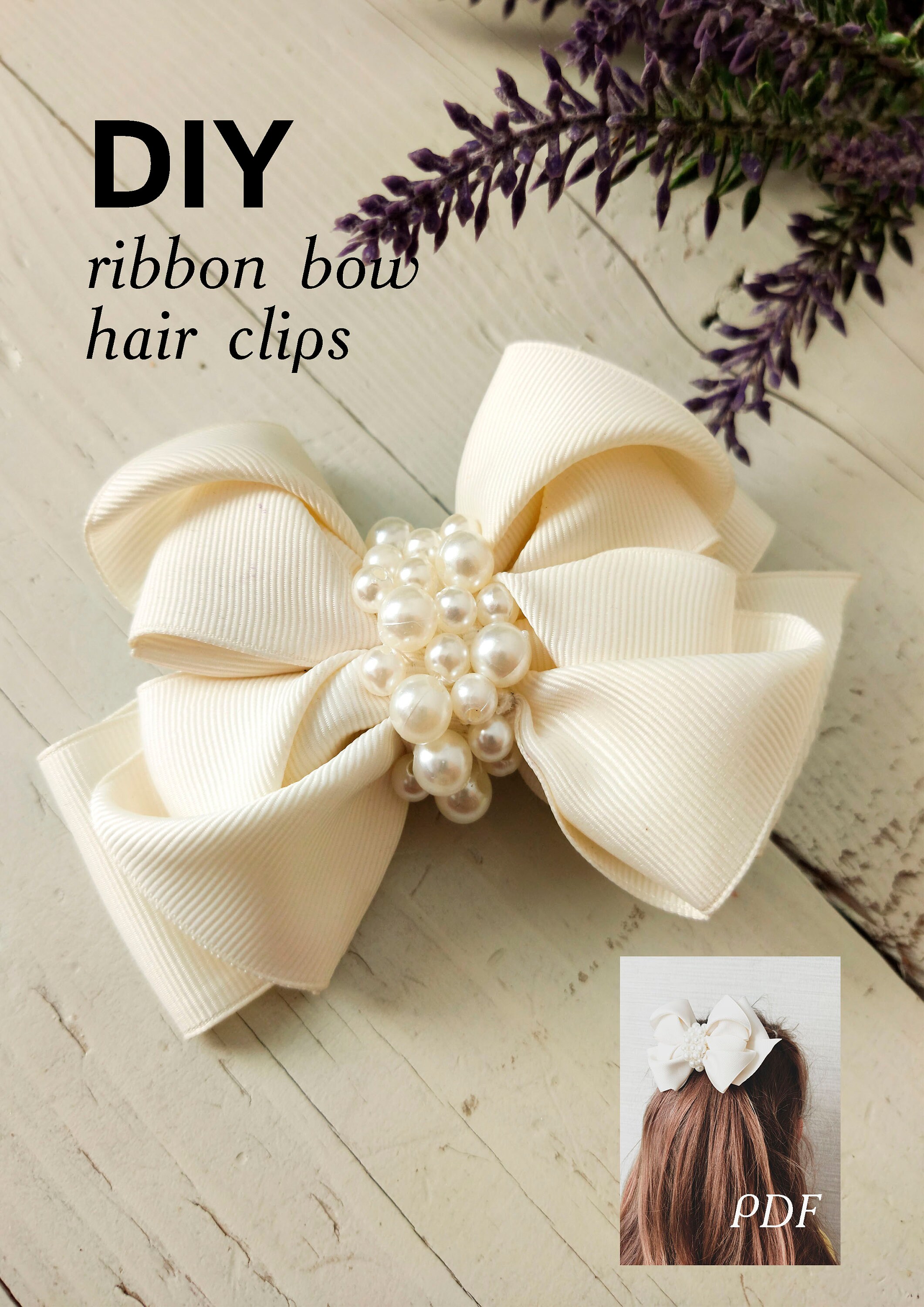 Diy Bow, How to Make a Bow, Craft Bow Instruction, Bow by Hand, Ribbon ...