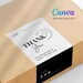 Box Label Template Canva, 8 Design Editable Label Templates, Size 2x4 ...