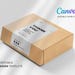 Box Label Template Canva, 8 Design Editable Label Templates, Size 2x4 ...