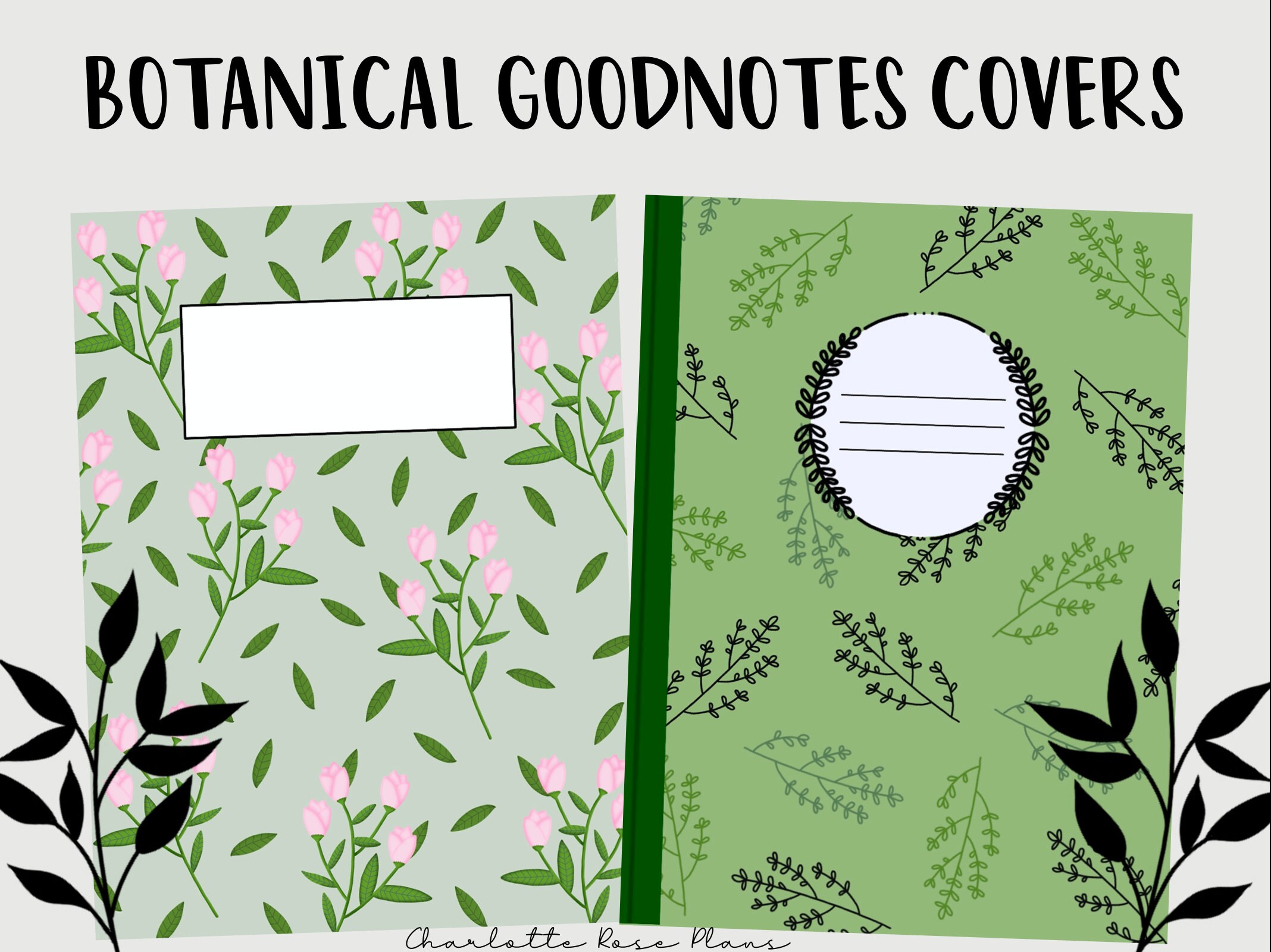 Goodnotes notebook covers - honeytere