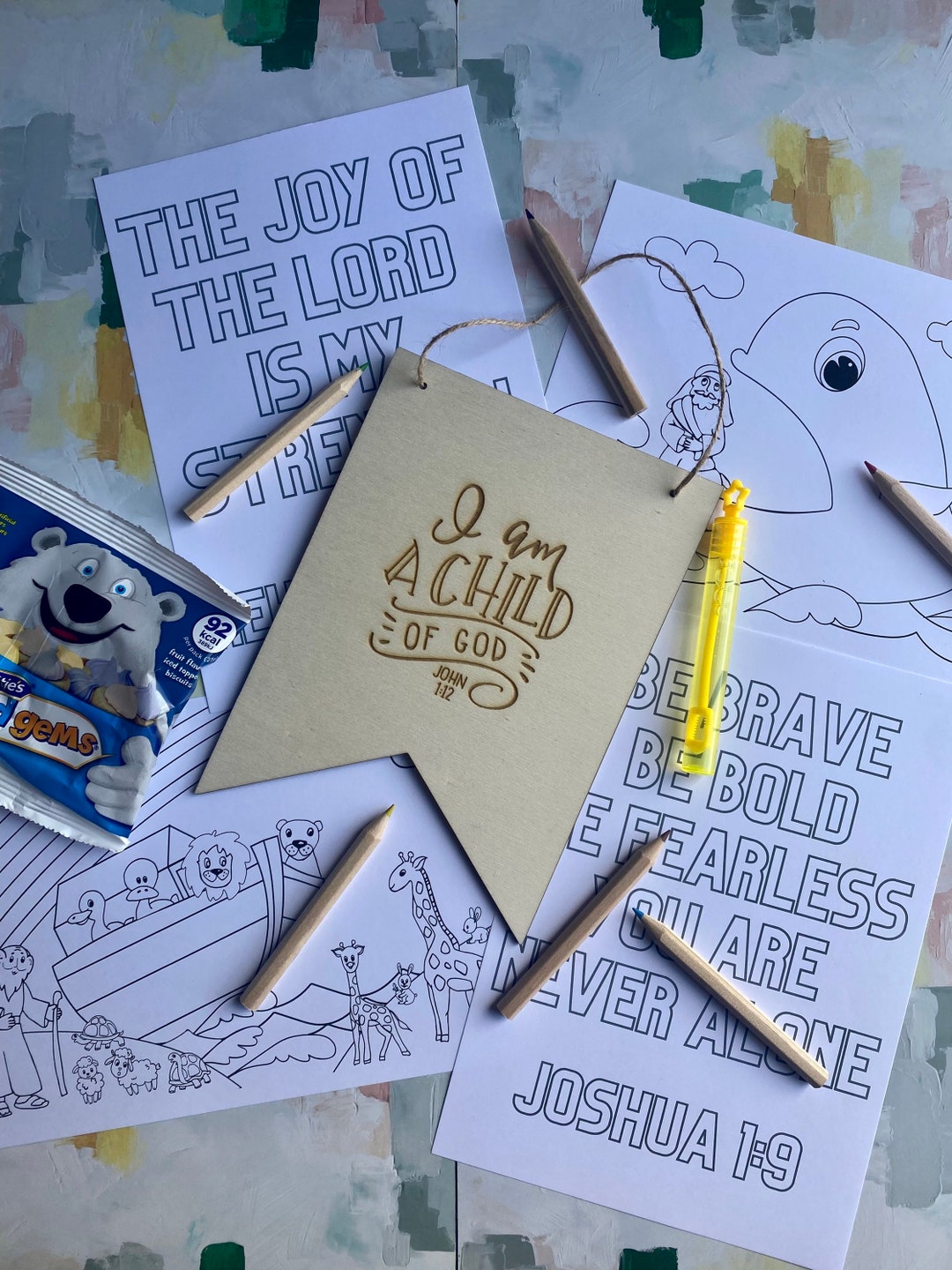 Children’s Activity Pack | Bible Verse | Christian Activity Pack ...