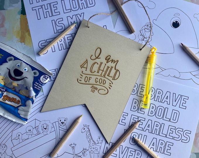 Children’s Activity Pack | Bible Verse | Christian Activity Pack ...