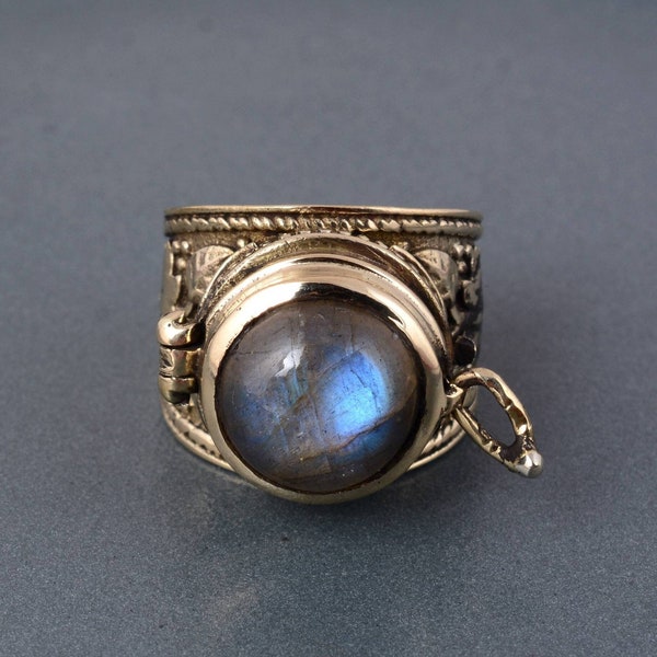 Pill Box Ring - Etsy