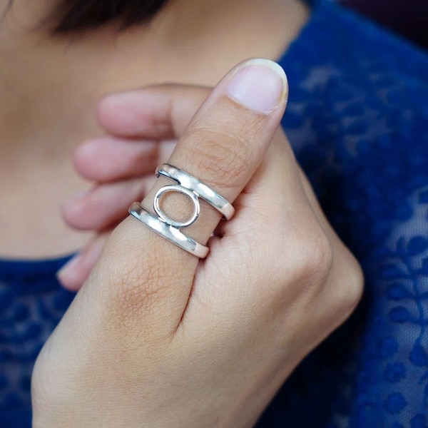 Silver Ring Splint - Etsy