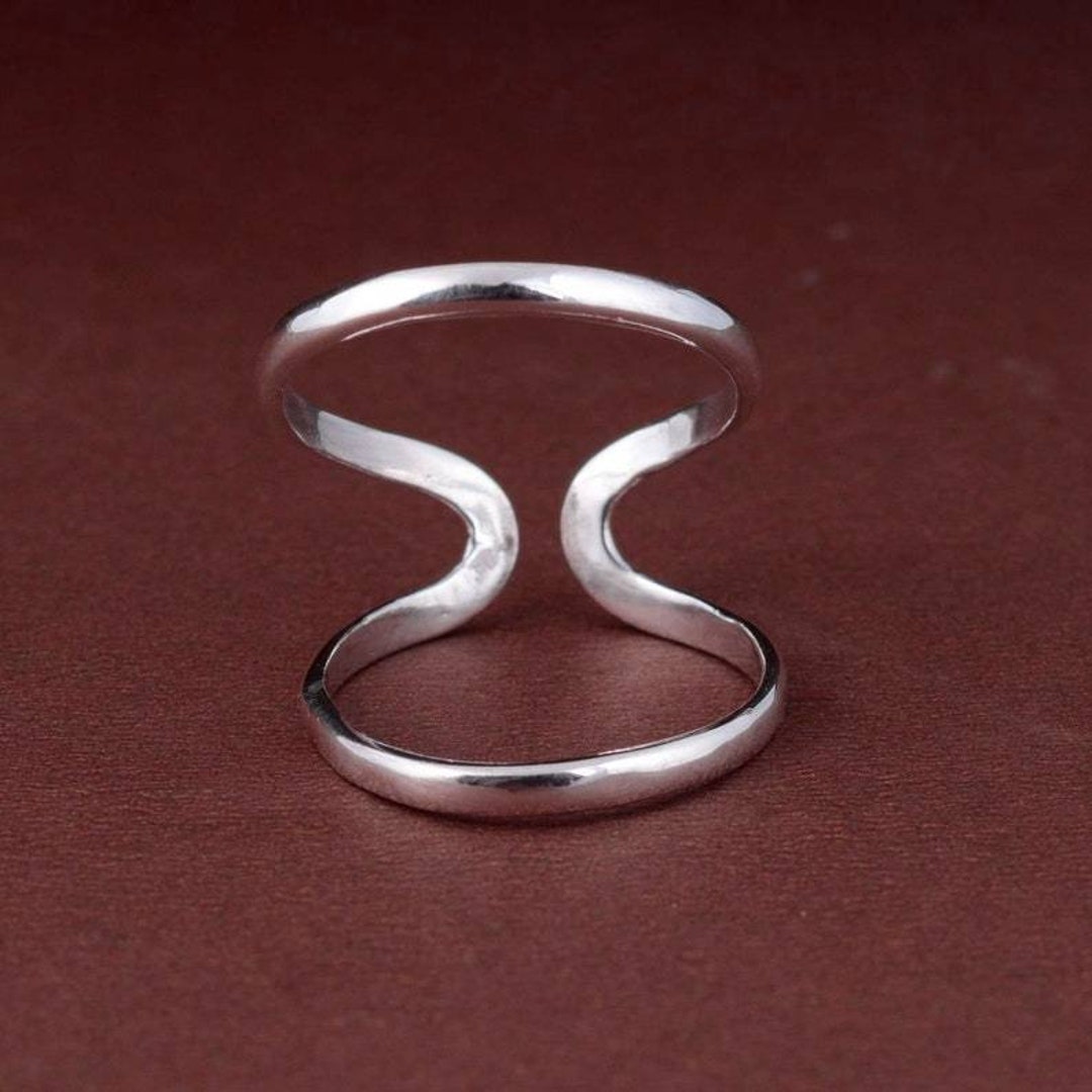Arthritis Ringsplint Knuckle Ring Simple Midi Ring Sterling - Etsy