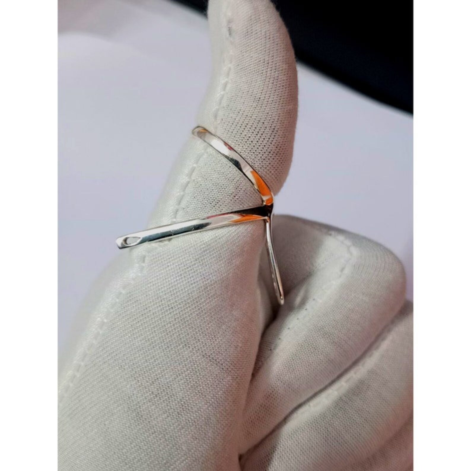 Thumb Splint Ring925 Sterling Silver Ringknuckle Ringsplint | Etsy