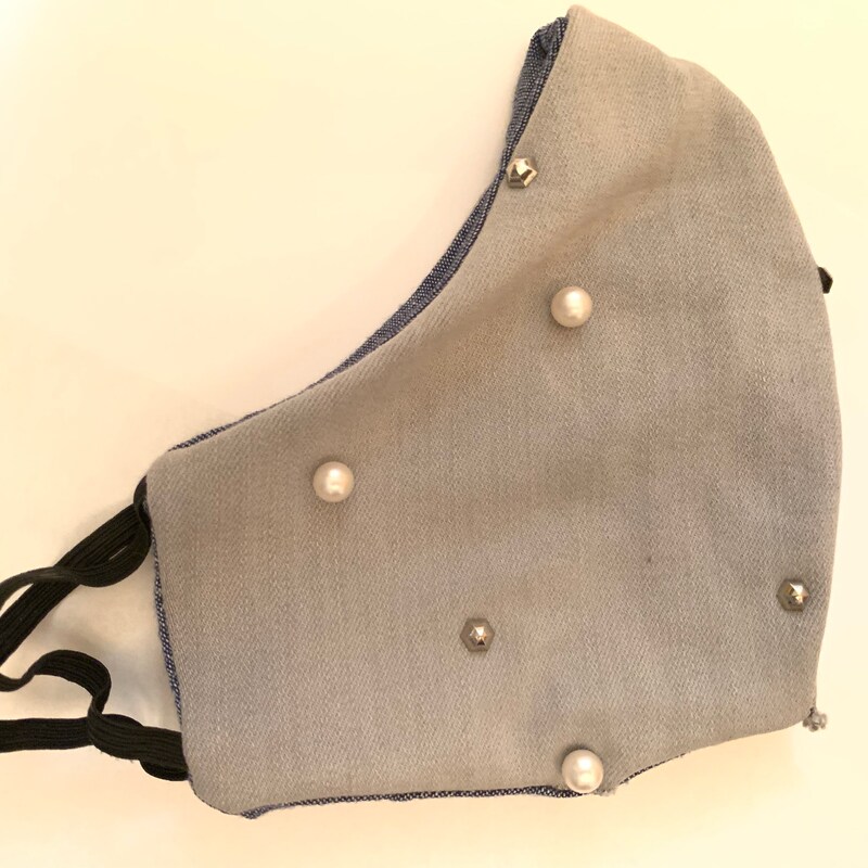 Denim Face Mask - Etsy