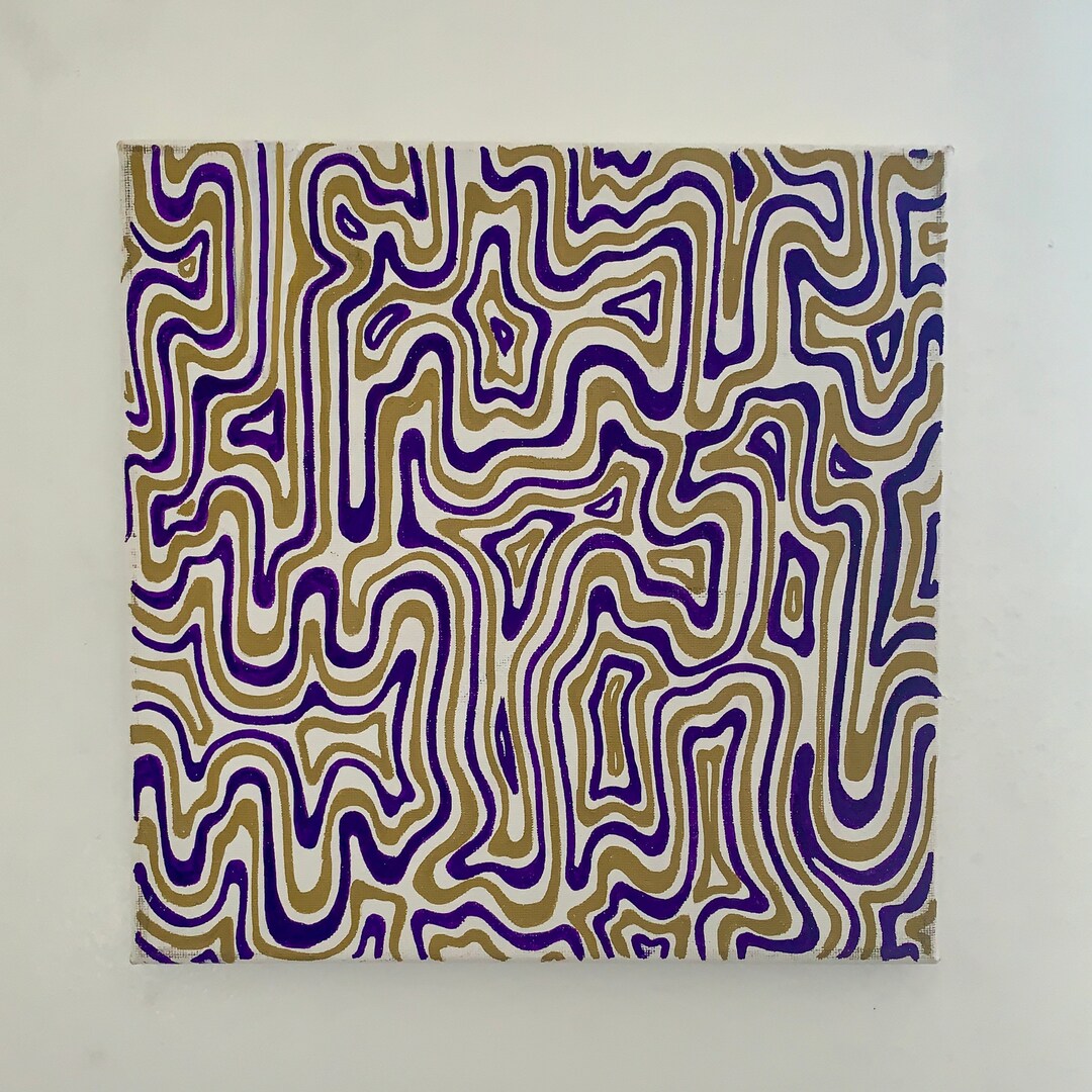 Painting Study #34 – Original Line Art (2021) - Etsy