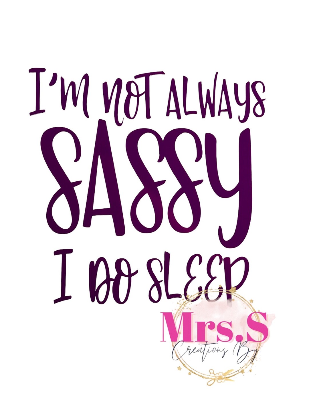 Sassy Car Window Surface Decal Vinyl Sticker - Etsy