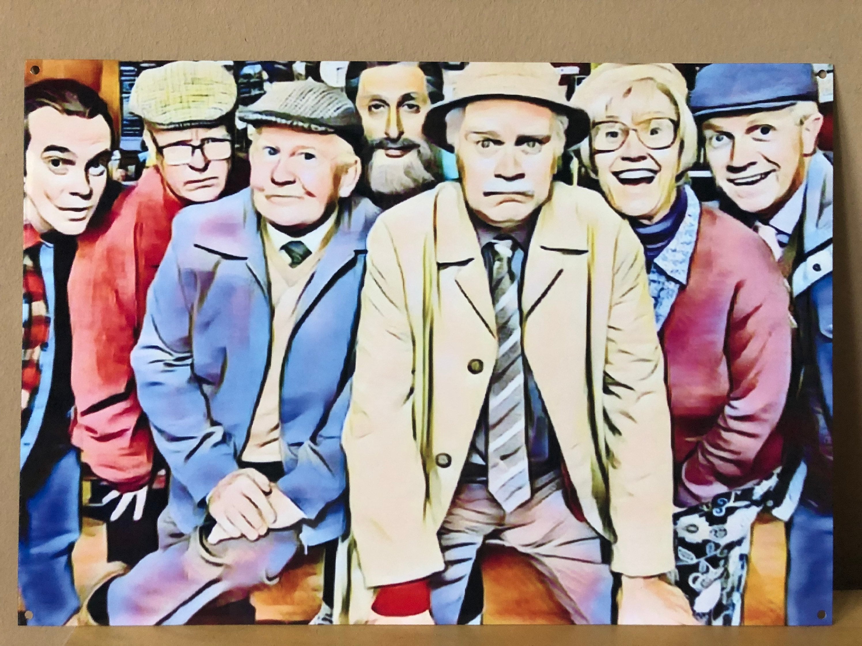 Still Game metal print retro rare wall hanging tv show | Etsy