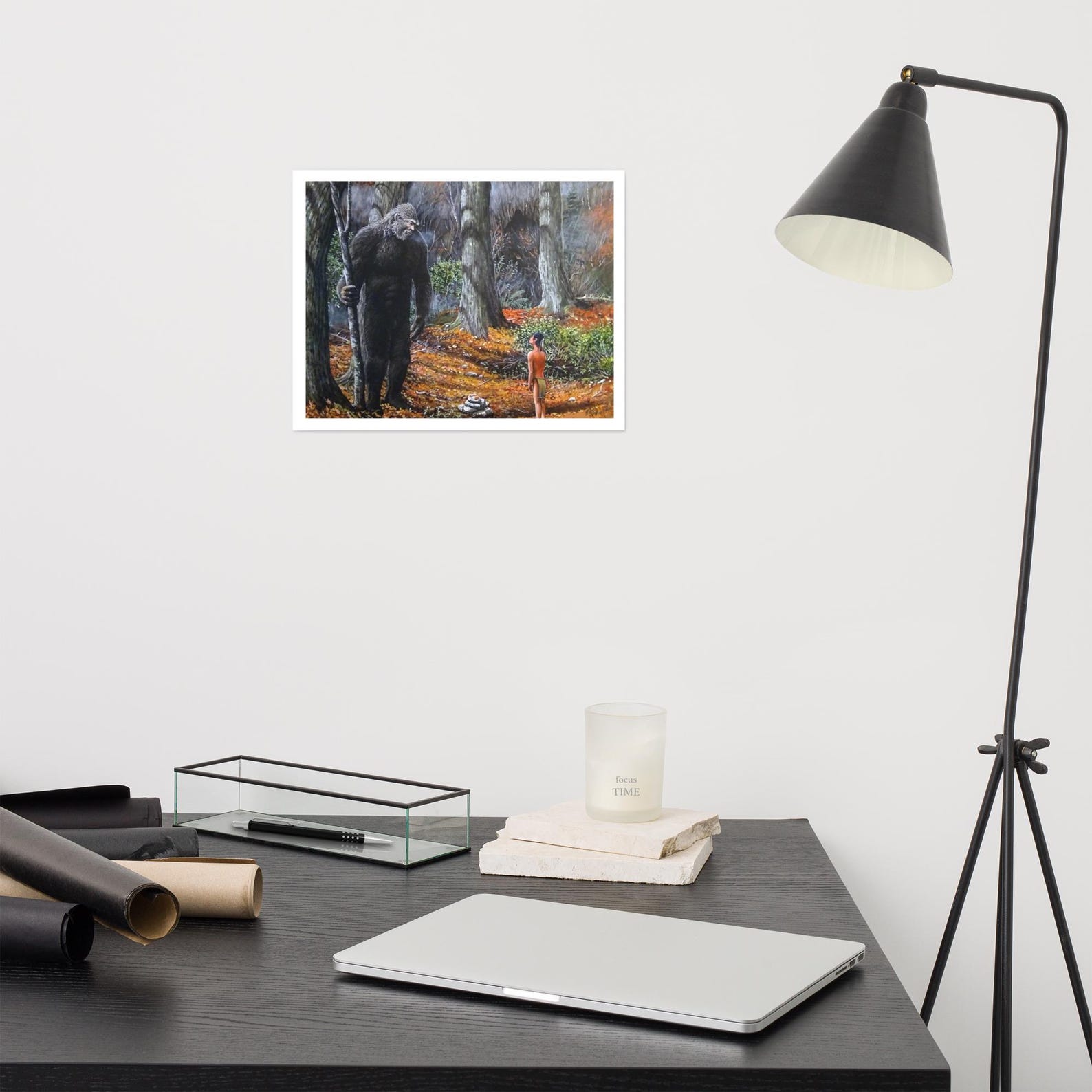 Bigfoot Painting - "this is My Land" (poster) - Etsy