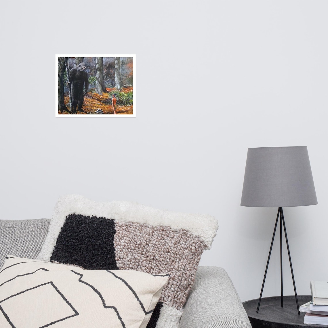 Bigfoot Painting - "this is My Land" (poster) - Etsy