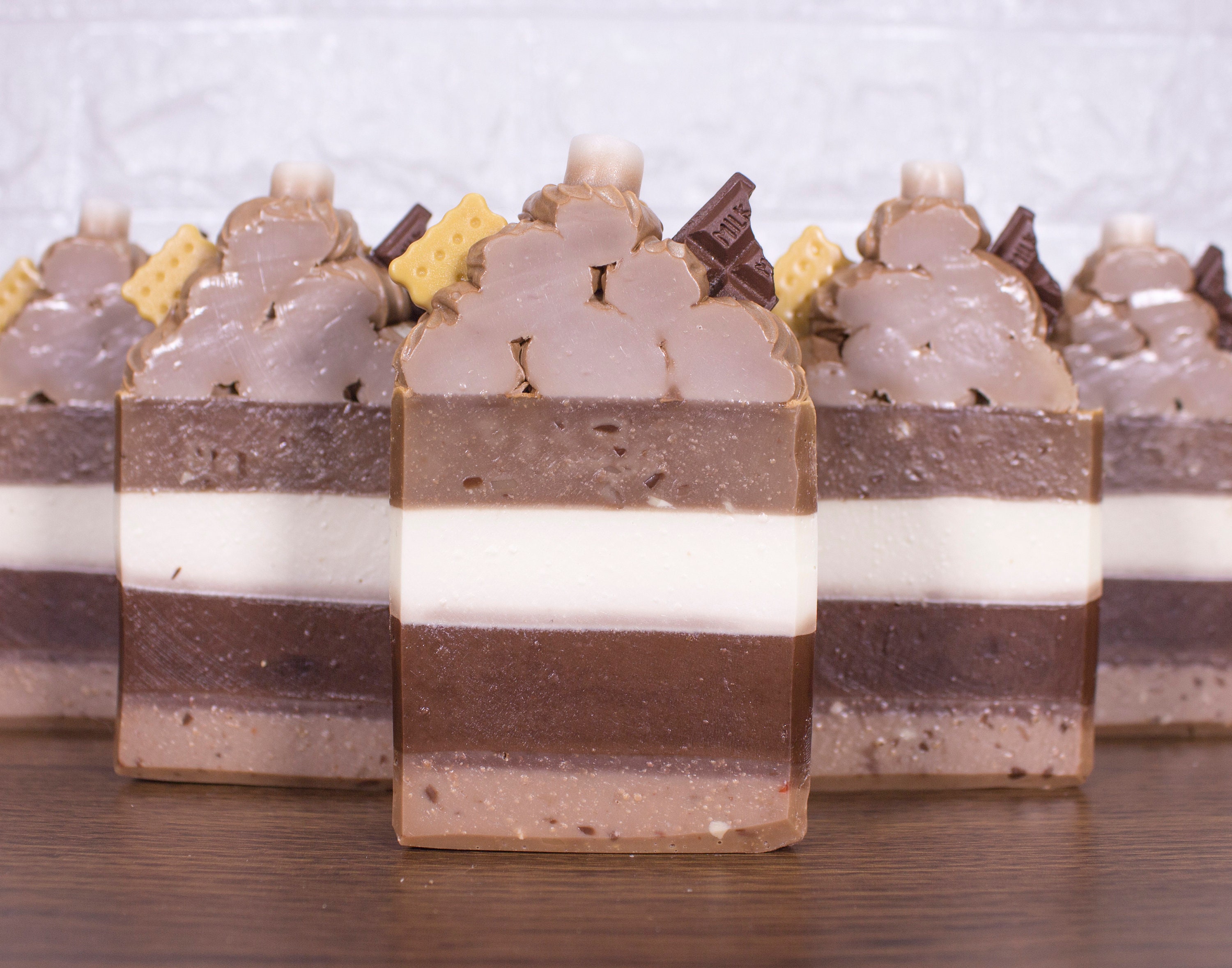 S'mores Girl Scout Cookie Frosted Soap Velvet Soap Co - Etsy