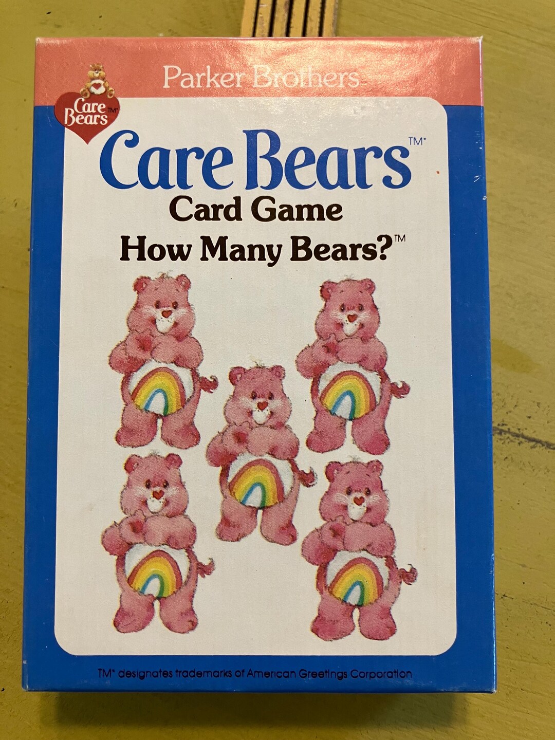 Vintage 1983 Care Bears Card Game in Box - Complete by Parker Brothers ...