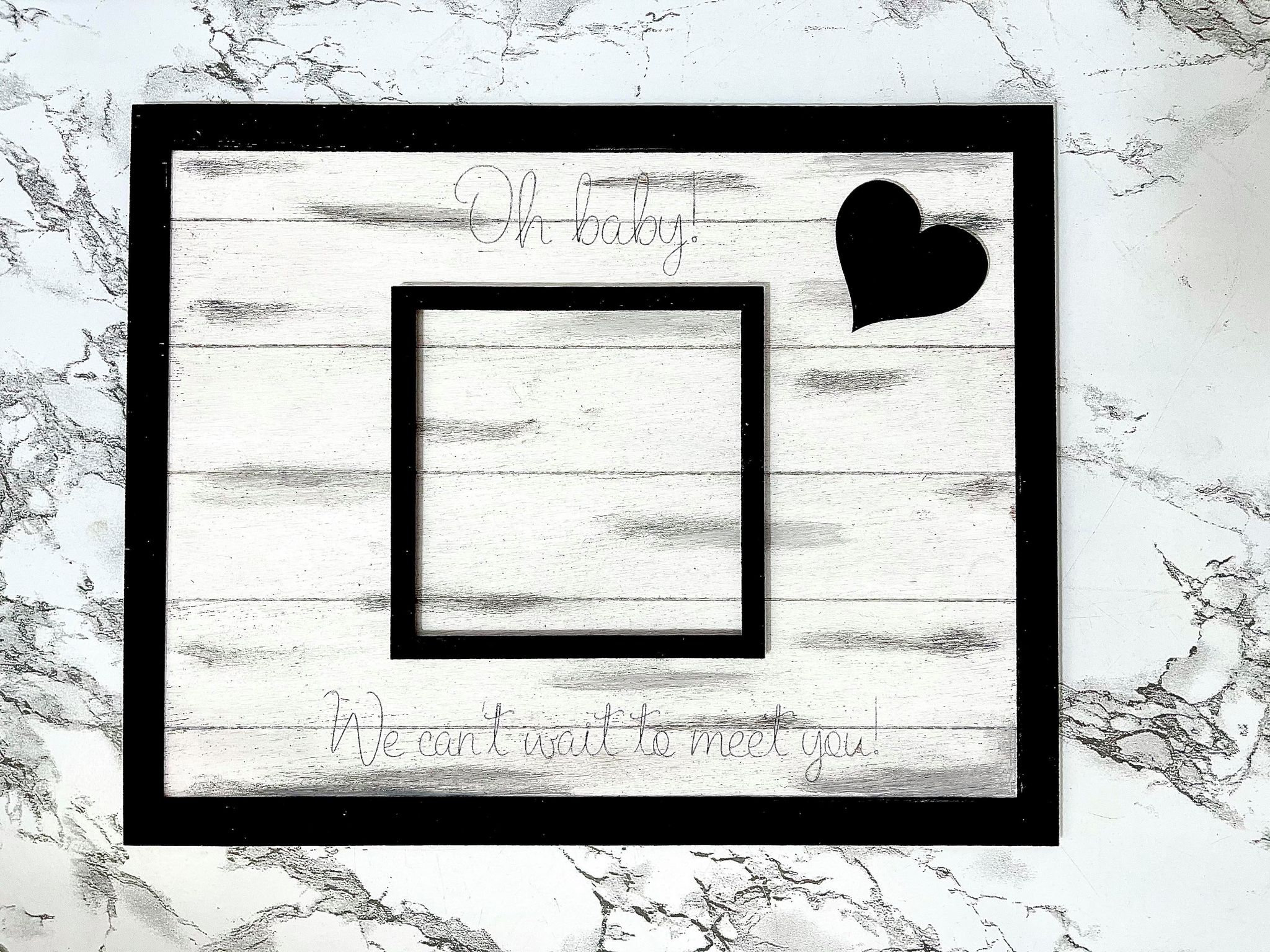 Sonogram Frame SVG | Single Line Font | Laser Ready| Digital File for ...